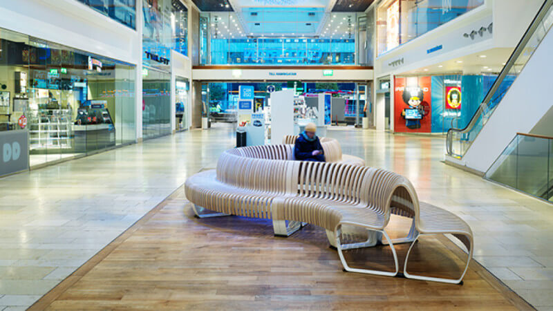 Gallerian Mall Bench – Rubio Monocoat USA