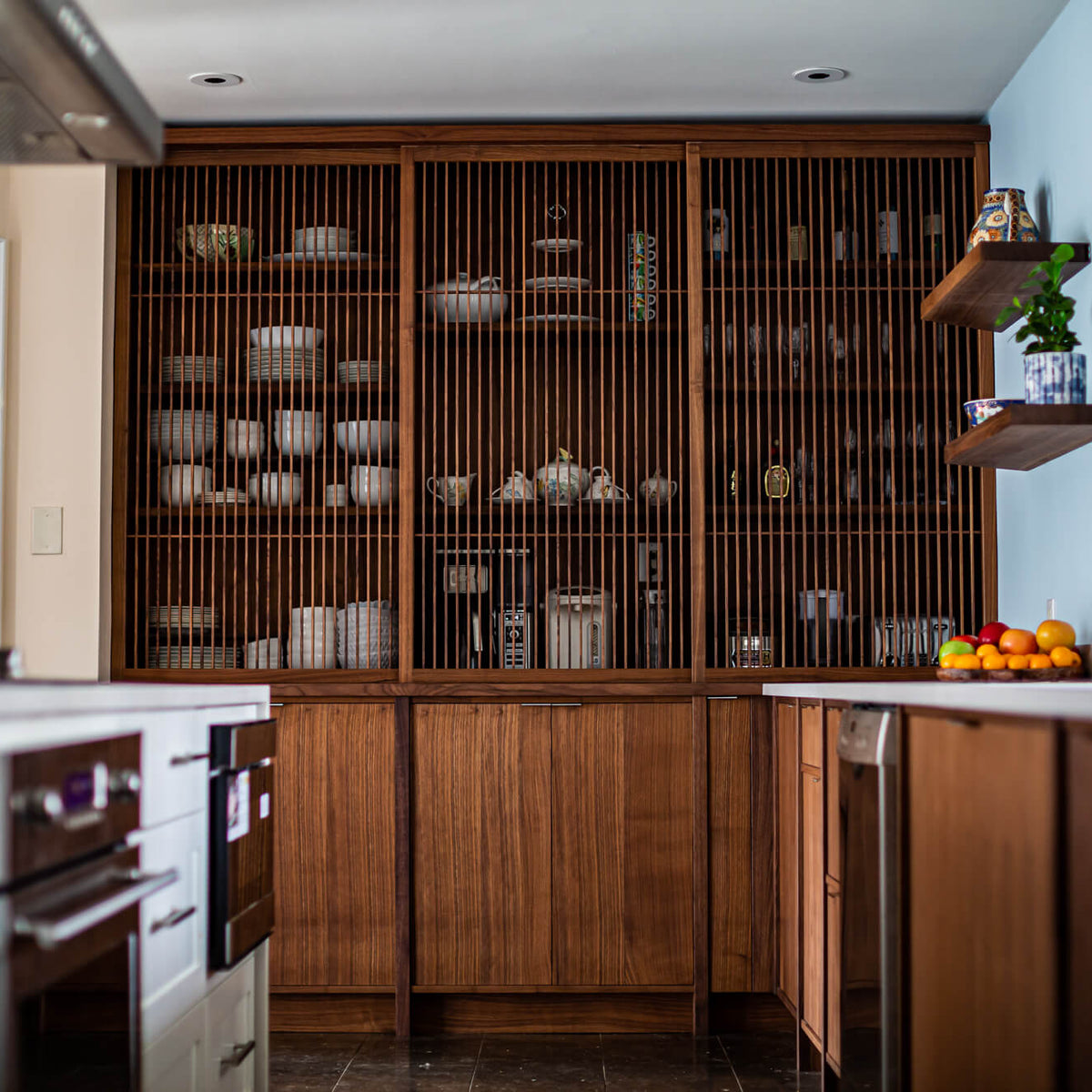 Mid-Century Modern Walnut Kitchen – Rubio Monocoat USA