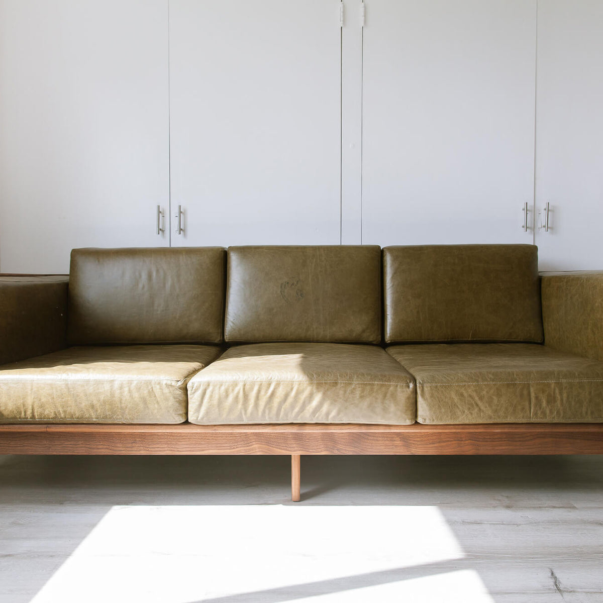Walnut sofa – Rubio Monocoat USA