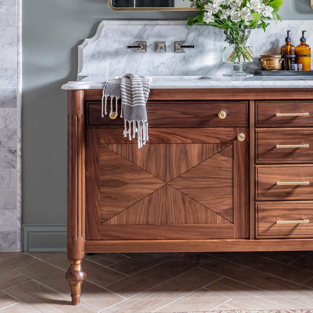 Black Walnut Bathroom Vanity – Rubio Monocoat USA