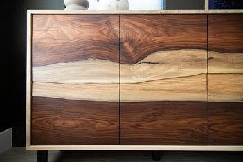 Live Edge Record Console – Rubio Monocoat USA