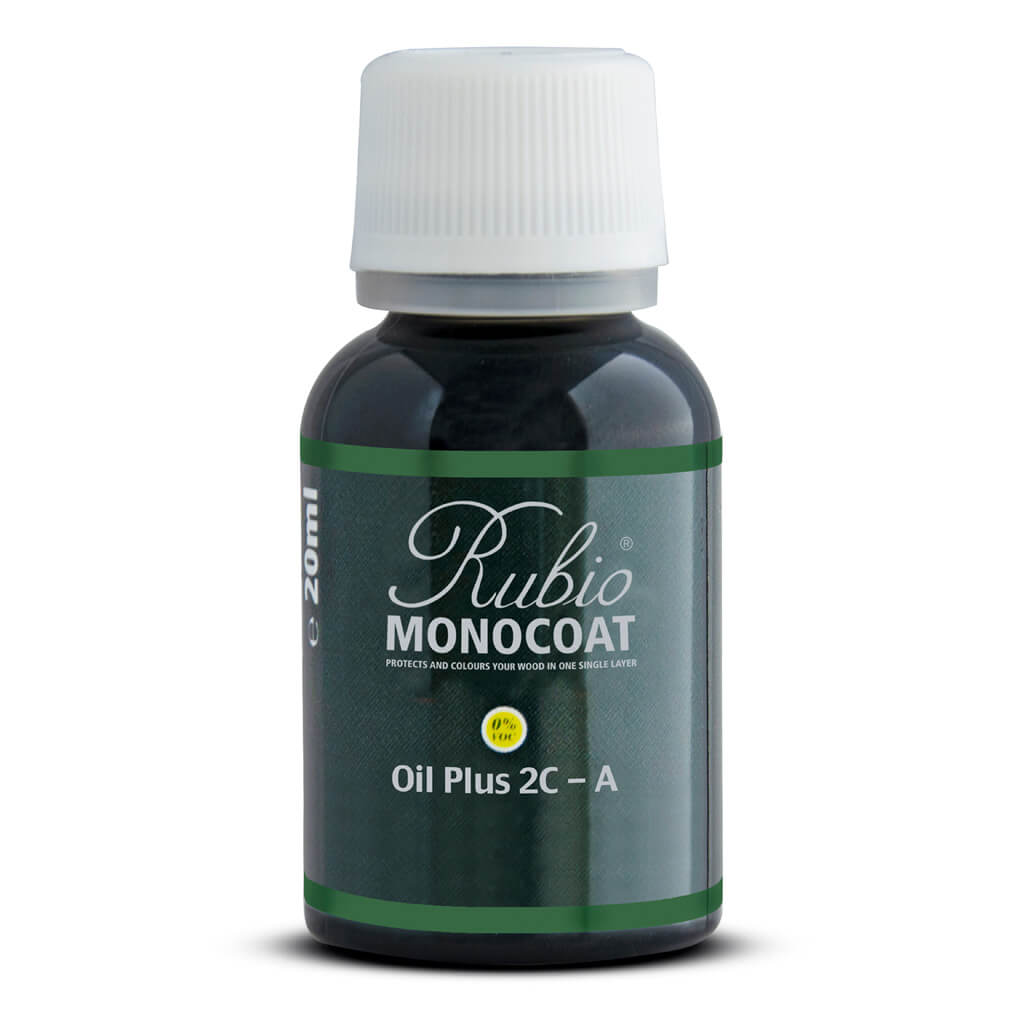 Oil Plus Part A - 20 mL, Wood Stain & Finish Samples – Rubio Monocoat USA